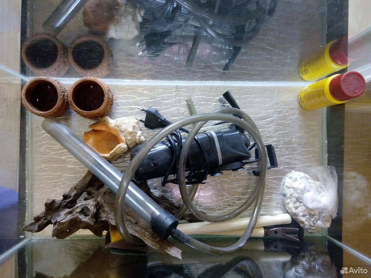 Аквариум 50 л с наполнением