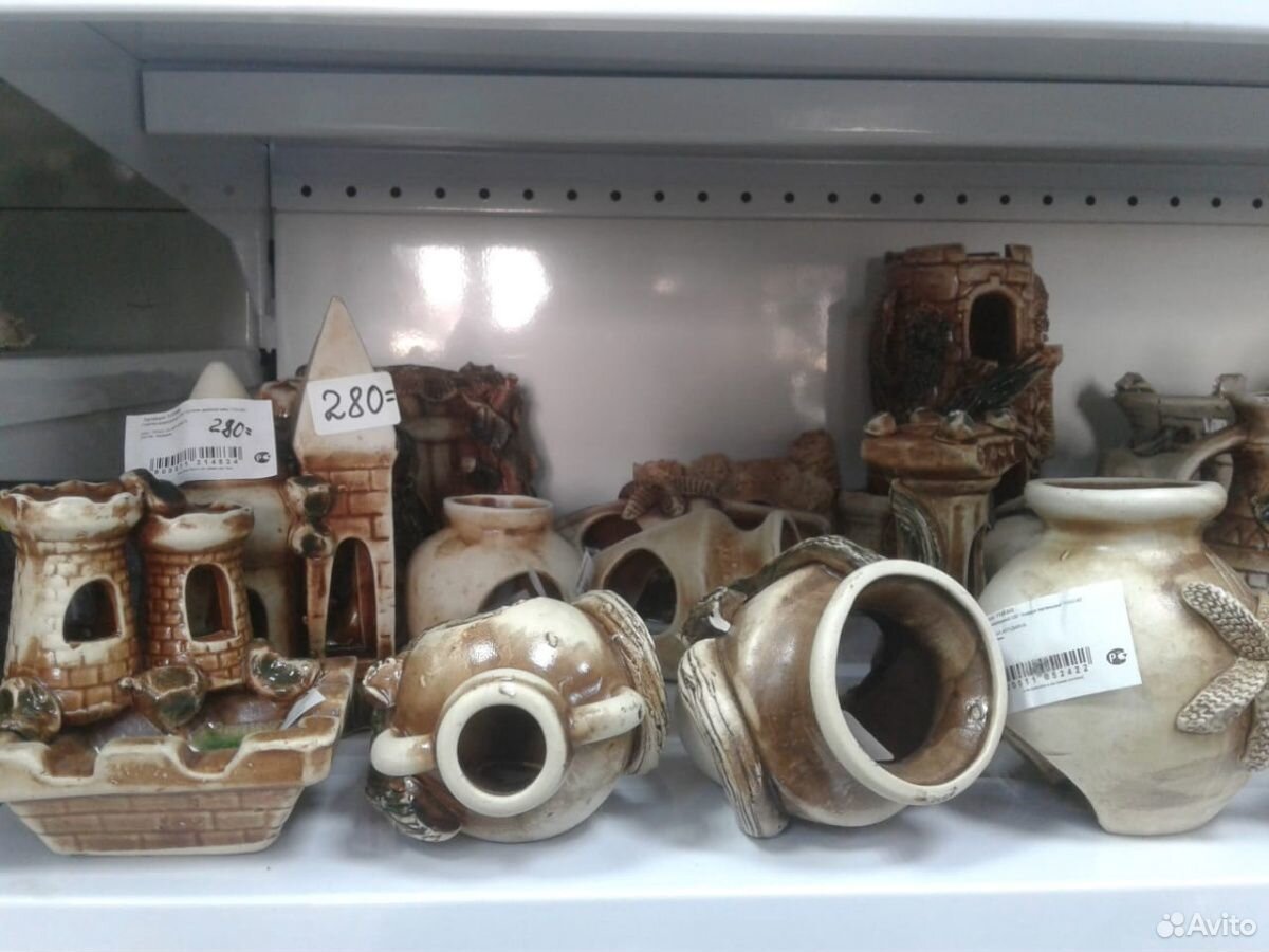 Декор, украшения для аквариума