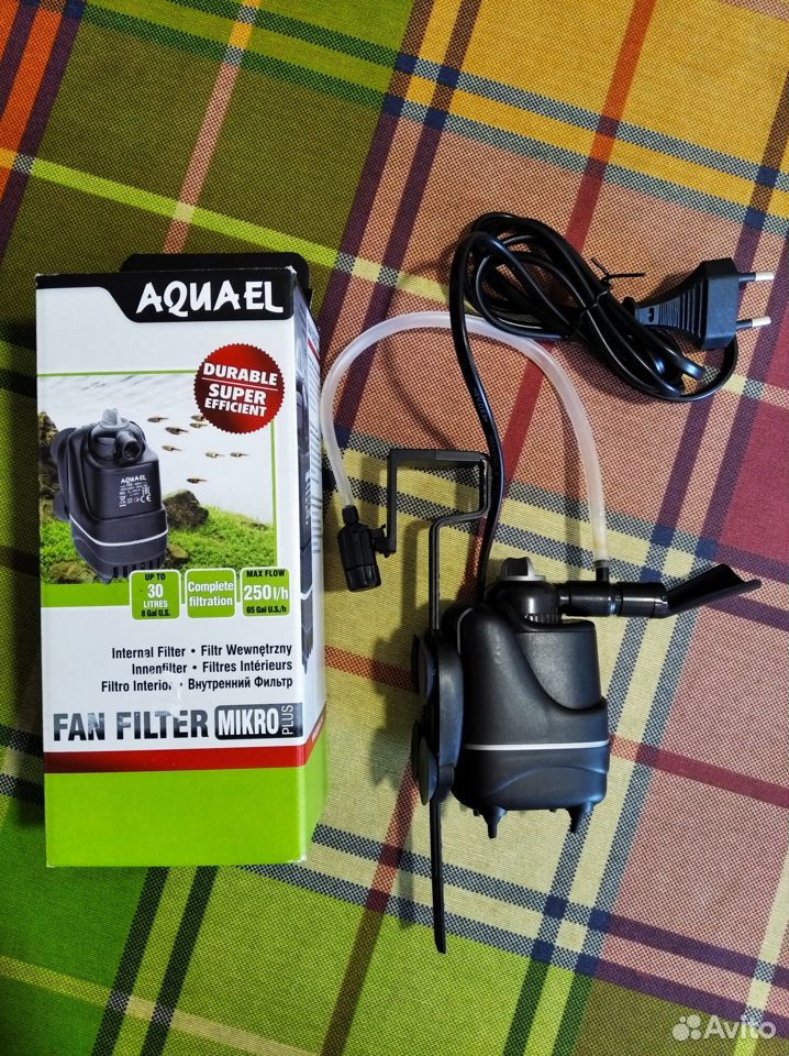 Внутренний фильтр aquael FAN-mikro plus, 250 л/ч