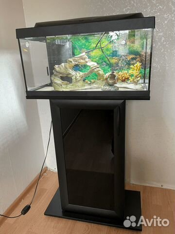 Аквариум на 54л Tetra с тумбой + доп оборудование