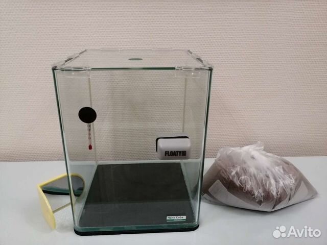 Аквариум Nano Cube 15л пустой б/у