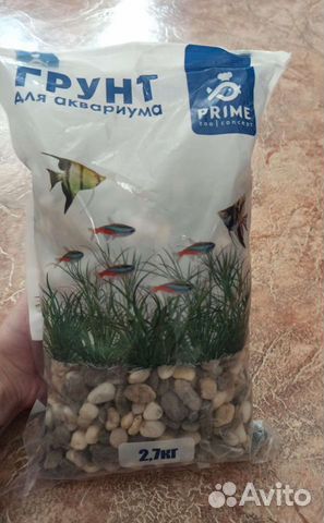Грунт для аквариума новый