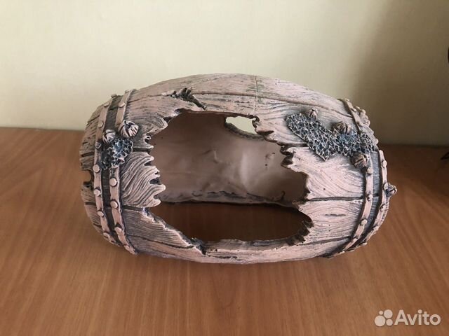Бочка декор для аквриума