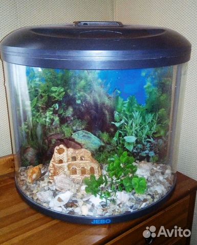 Аквариум jebo R760 + тумба