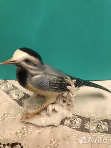 Птица фарфор Карл Энс Германия статуэтка