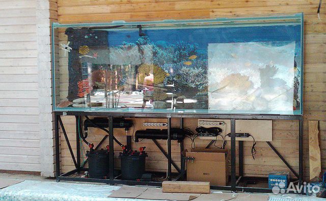 Металлокаркас под аквариум