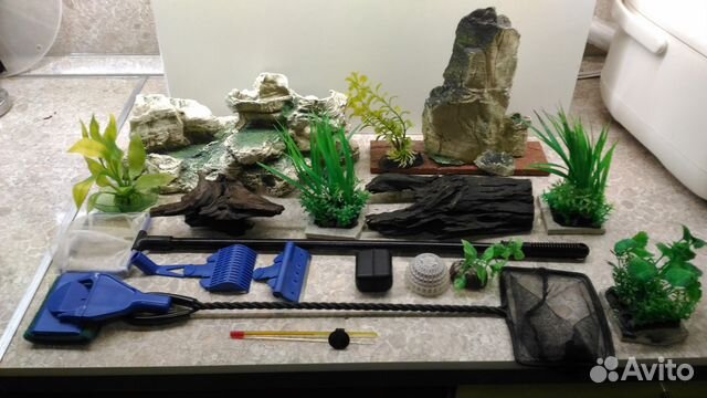 Набор аквариумного декора