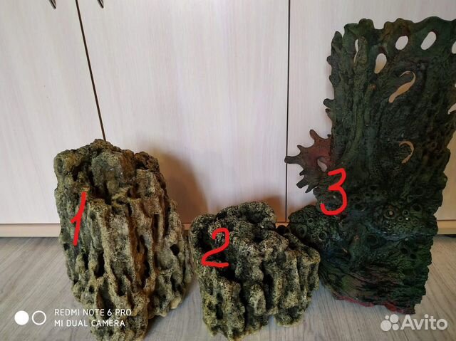 Аквариумный декор (декорации и грунт)