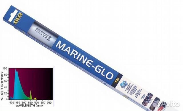 Hagen Лампа marine GLO 20 Bт 58,98 см Т8