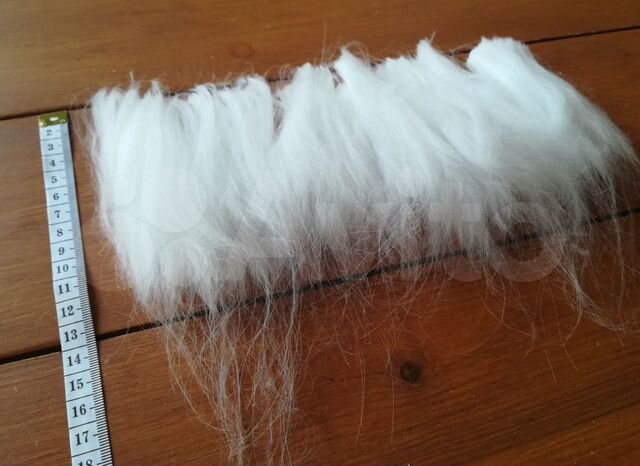 Пух ангорского кролика